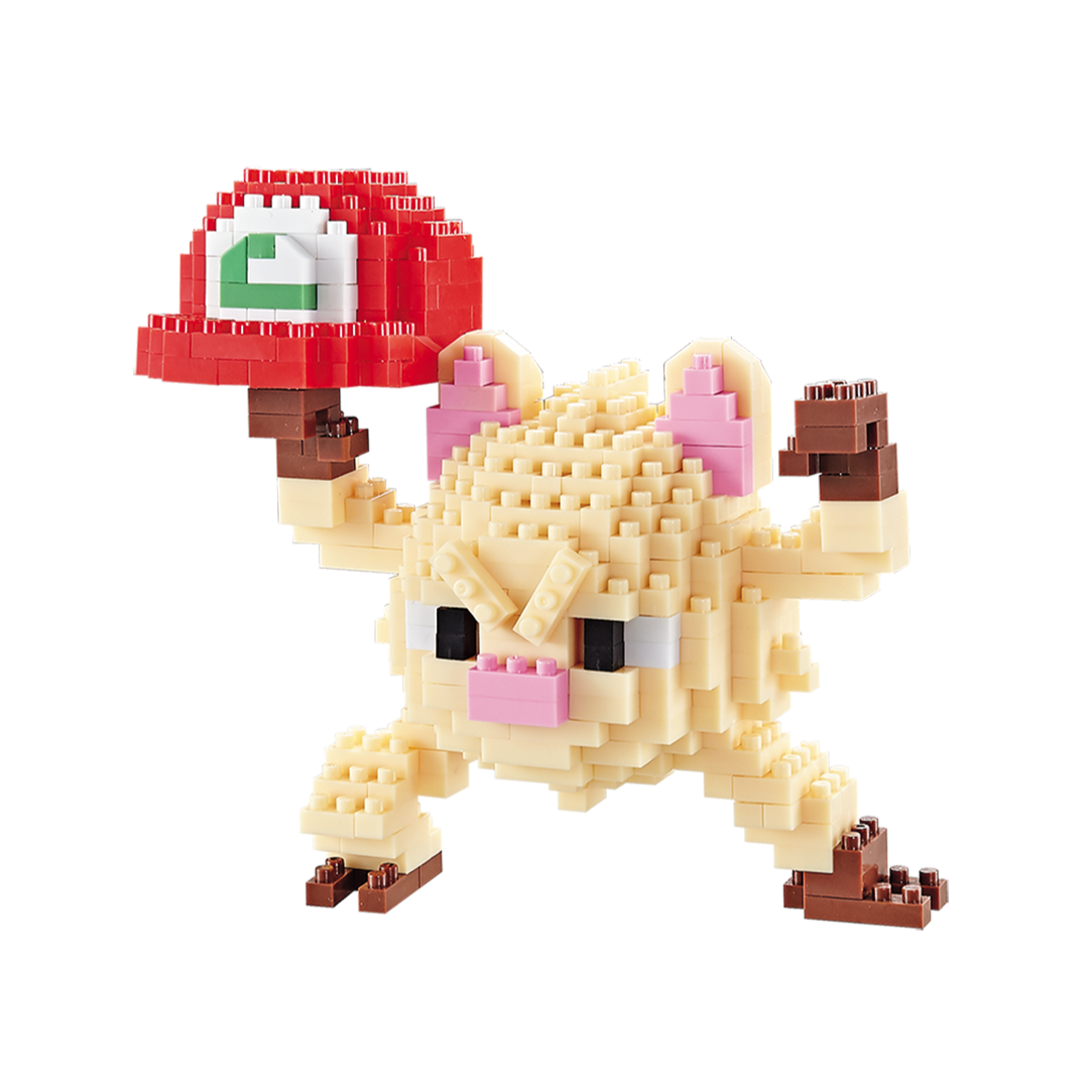 Pokemon LNO Micro-Bricks Figur Menki / Mankey – Tinisu