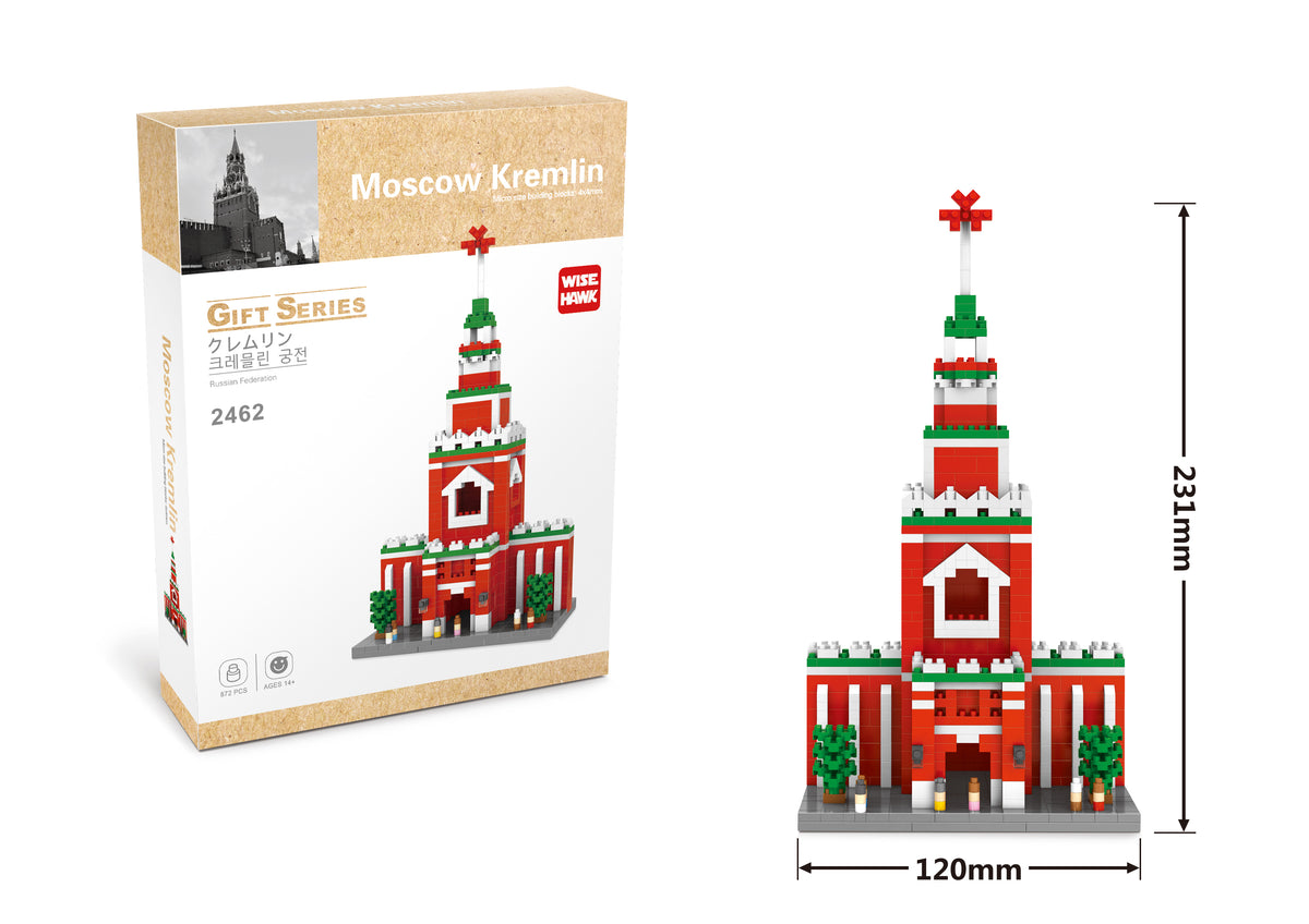 Kremlin Moskau Modell LNO Micro-Bricks Bausteine – Tinisu